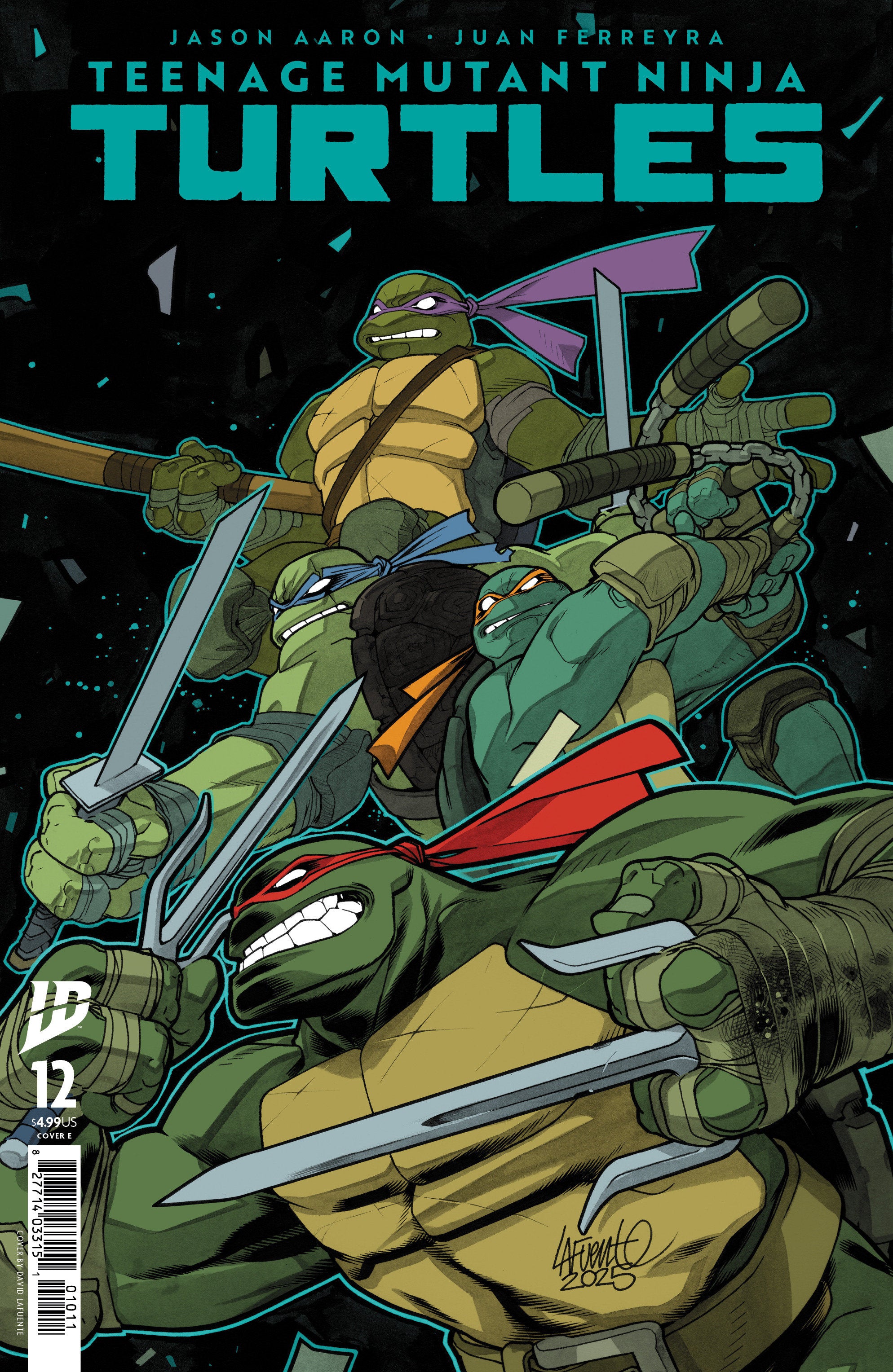 Teenage Mutant Ninja Turtles #12 Variant E (Lafuen | Comi...